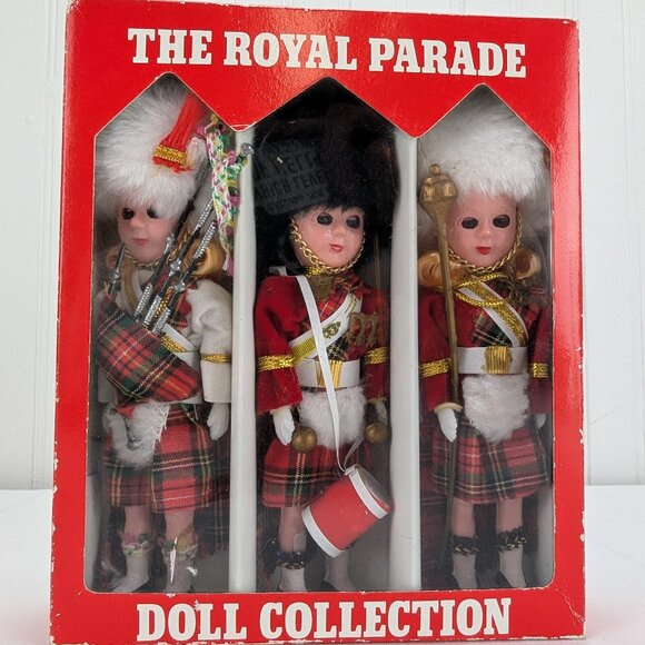 Toys | Vintage The Royal Parade Doll Collection In Original Box 3 Dolls ...